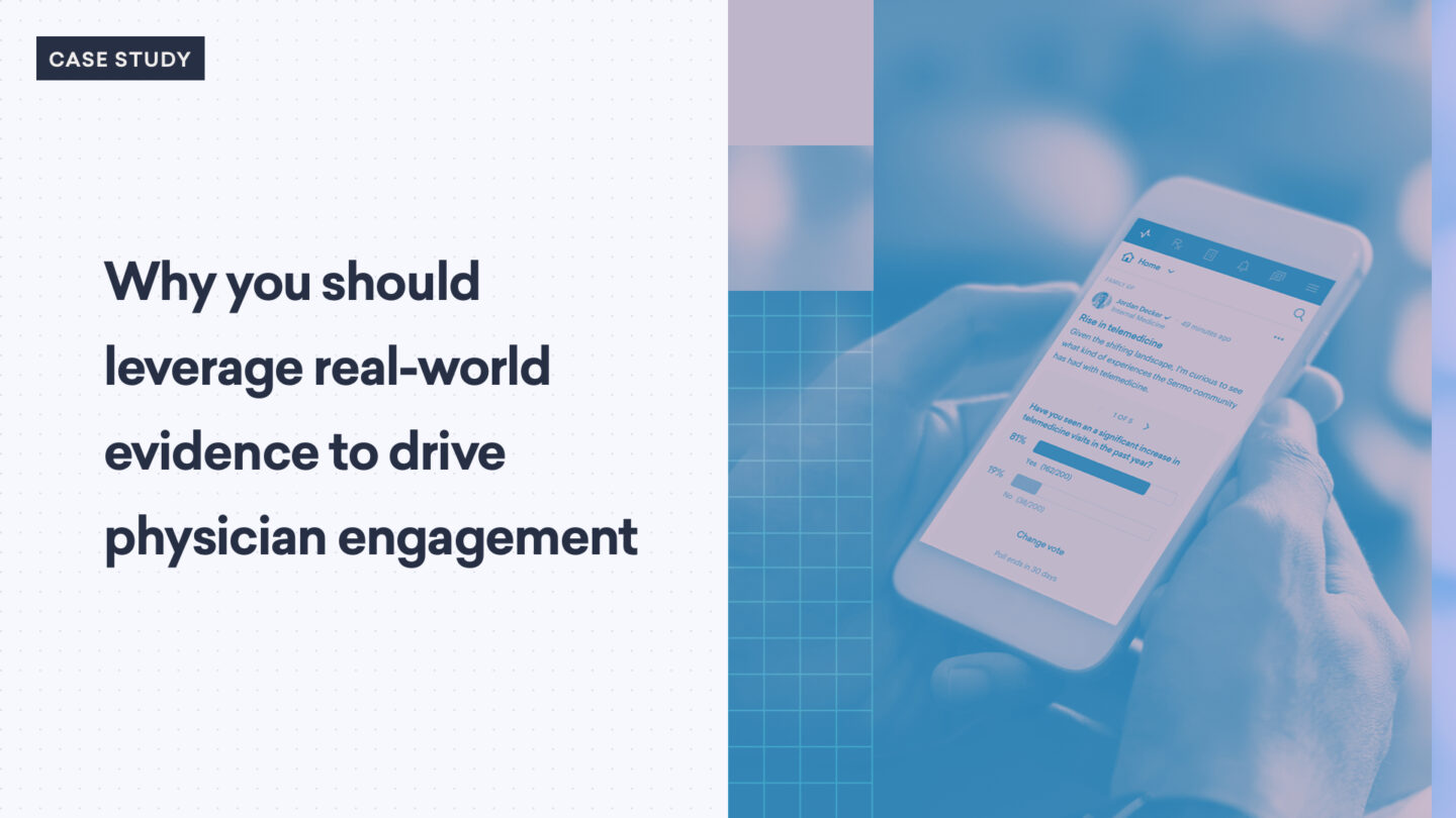 Leveraging real-world evidence to drive physician engagement