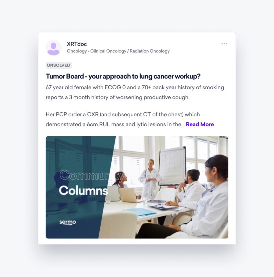 Virtual tumor board sticking points and how to tackle them | Sermo